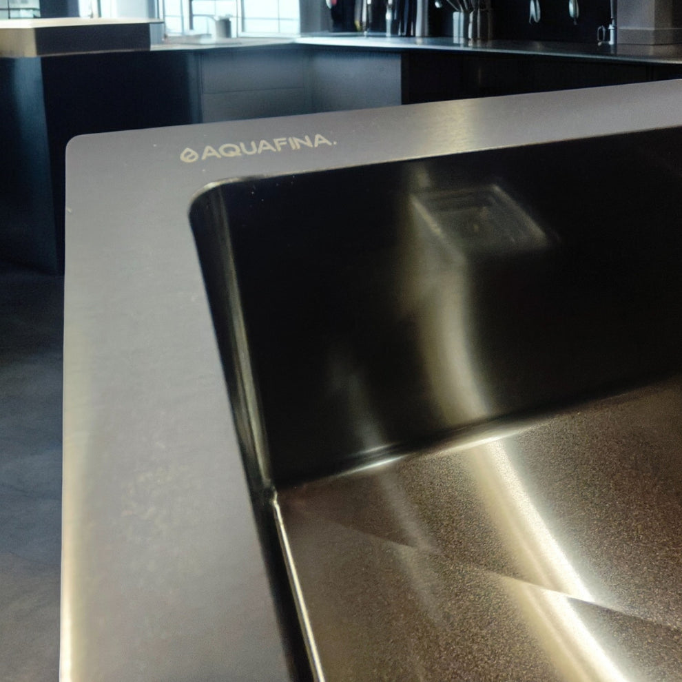 Fregadero / Lavaplatos Pequeño Aquafina Empotrable 60x45cm – Titan ...